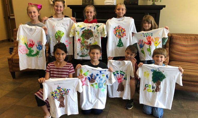 Cotton Is King For Academy Days Homeschoolers! Students Handpaint T ...