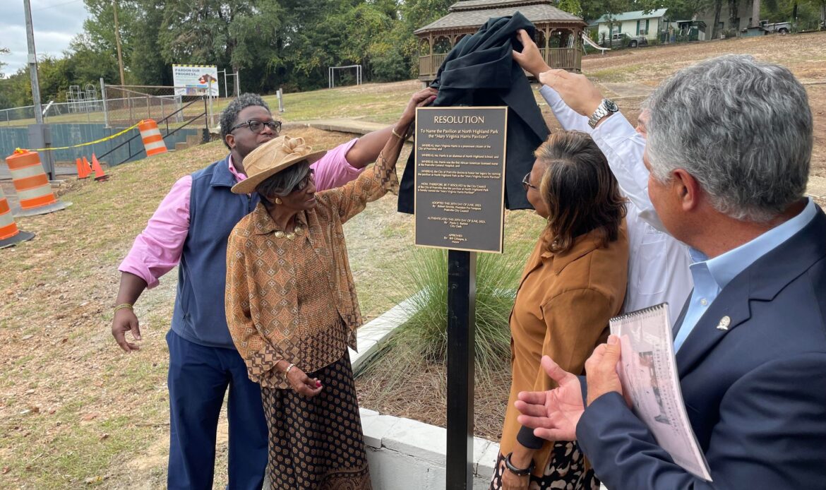 Newly Renovated Pavilion At North Highland Park Dedicated To Mary ...