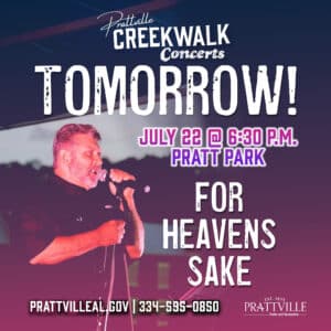 The Final CreekWalk Summer Concert Series To Recognize Daniel Pratt's ...