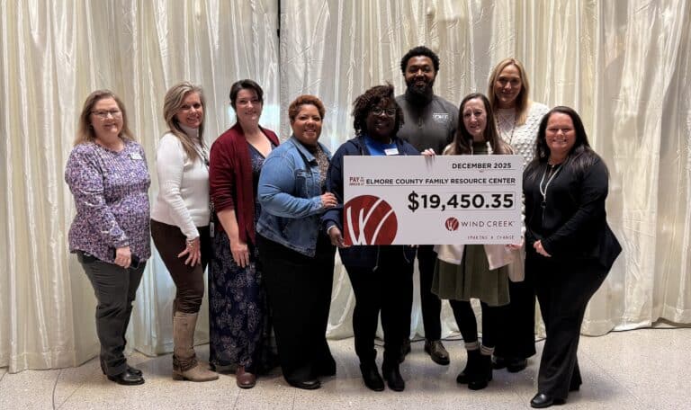 Elmore County Family Resource Center Receives Major Wind Creek Casino ...