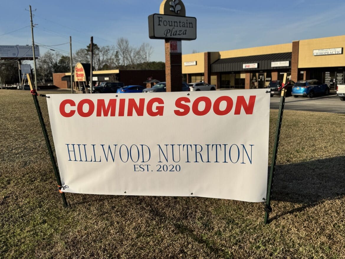Hillwood Nutrition To Open New Storefront In Millbrook - Elmore-Autauga ...